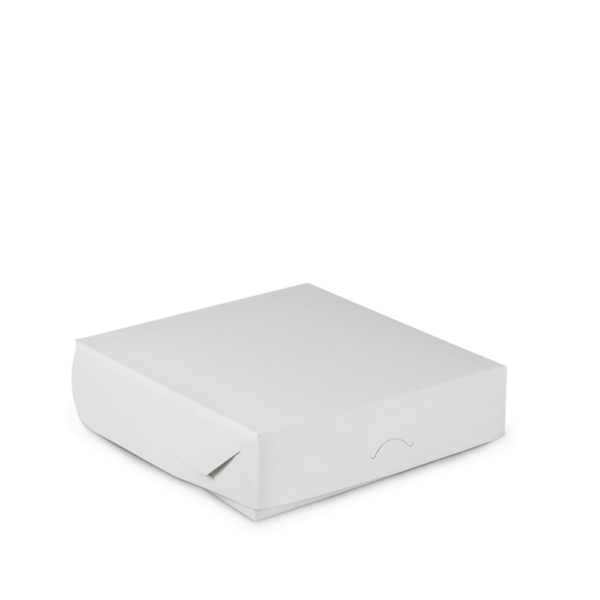 Caixa para Crepe Delivery - M2 Branca 15x15x3,5 cm (50 unidades) - Olimax Embalagens - Rio de ...